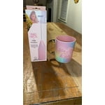 Paris Hilton "Boss Babe" 16oz Ceramic Coffee Mug and Electric Milk ...