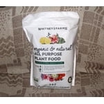 Whitney Farms Organic & Natural All Purpose Plant Fertilizer, 4 lbs ...