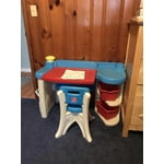 Step2 Studio Art Desk | Kids Craft Set | Toddler Activity Table with ...
