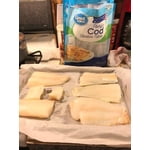 Great Value Wild Caught Skinless Cod Fillets, 2 lb Frozen Fish with ...