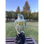Falcon Decoy Bird Repellent Predator Flashy Reflective Eyes Owl Decoy ...