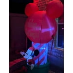 Gemmy Disney Mickey Mouse 84 in. Airblown Inflatable Hot Air Balloon ...
