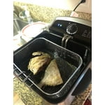 Farberware Kitchen Machine, 4L Dual Deep Fryer with Basket, Stainless ...