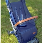 MonBebe Cube Compact Stroller with storage and visor, Blue Boho ...