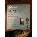 TP-Link AX1750 Nano Wi-Fi 6 Dual-Band Wireless USB Adapter, Travel ...