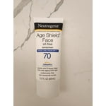 Neutrogena Age Shield Face Sunscreen, SPF 70, Sheer Liquid, Oil Free ...