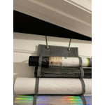 Hands DIY Vinyl Roll Holder Vinyl Storage Rack with 12/24 Compartments ...