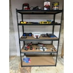 "REIBII 48""W Heavy Duty Metal Shelving, 3000LBS Adjustable Storage, 48 ...
