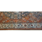 Loloi II Layla Printed Oriental Distressed Red / Navy Area Rug ...