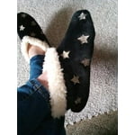 Oooh Geez Women's Cozy Fuzzy Bootie Slippers, Sherpa House Shoes, Starz ...
