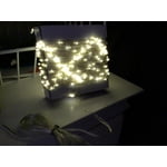 Mainstays Solar Power 200-Count Warm White Fairy LED String Lights for ...
