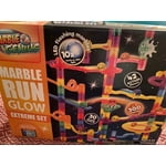 Marble Genius Kids Toy Glow Marble Run Building Set - 115 Pieces with ...