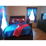Marvel Spiderman Webtastic 5 Piece Twin Bed Set, 100% Microfiber, Blue ...