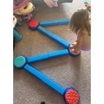 Battat Busy Beams Set with 8 Balance Beams and 5 Sensory Pods, Toddler ...