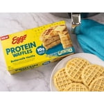 Eggo Protein Buttermilk Vanilla Waffles, Breakfast Food, 12.3 oz, 10 ...