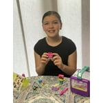 Pixobitz Kids' Arts & Crafts Set Studio with 500 Aqua Beads, DIY Tools ...