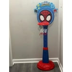 Free Shipping! Marvel Spider-Man Plastic Basketball Set with Adjustable ...