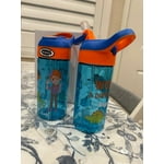 Zak Designs Sonic 17.5oz Kids Water Bottle, Durable, Leak-Proof, Travel ...
