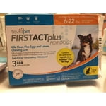 TevraPet FirstAct Plus Flea & Tick Prevention for Large Dogs 45-88 lbs ...