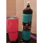 TAL Ranger 26 oz Pink and Black Insulated Stainless Steel Water Bottle ...