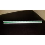 Mr. Pen 12-inch Triangular Architectural Aluminum Scale Ruler, Color ...