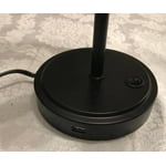Mainstays Black Metal Grab and Go Stick Lamp with USB Port - Walmart.com