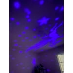 Brightside Cosmo LED Projector, Multicolor Rotating Lights, USB/Battery ...