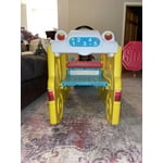 Little Tikes School Bus Climber and Slide with Interactive Dashboard ...