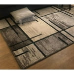 Better Homes & Gardens Spice Grid Indoor Area Rug, Red, 5' x 7 ...