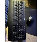Logitech Advanced Combo Ergonomic Wireless Keyboard and Mouse Set with ...
