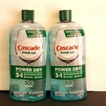 Cascade Rinse Aid, Dishwasher Rinse and Drying Agent, 16 fl oz for Spot ...