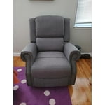 Delta Children Drake Nursery Glider Swivel Recliner, Charcoal - Walmart.com