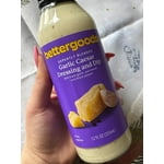 bettergoods Garlic Caesar Dressing and Dip 12 fl oz Rich Creamy Garlic ...