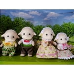 Calico Critter Sheep Family, Set of 4 Collectible Doll Figures ...