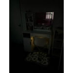 Mainstays Get Ready with Me GRWM Vanity Table with Lighted Mirror and ...