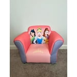 Disney Princess Upholstered Chair with Sculpted Plastic Frame by Delta ...