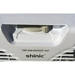 "Shinic 9"" Dual Twin Window Fan, 3-Speed, with Bug Screen, Adjustable ...