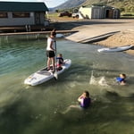 Lifetime Horizon 10ft Lime Green Rigid SUP Set of 2, Solid Plastic ...