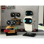 LEGO Disney WALL-E & Eve Brickheadz Set - 100 Year Anniversary Edition ...