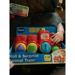 VTech Roll & Surprise Animal Train - Pop-Up Learning Toy Playset with ...