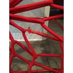 "Bunjo 32"" Comfortable Bungee Folding Chair for Camping, Red with ...