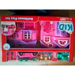 Kid Connection Folding Dollhouse with Family Car, 21 Pieces - Walmart.com