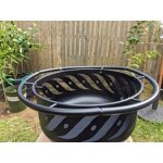 Landmann Patio Lights Fire Wave Pattern Outdoor Patio Fire Pit w ...