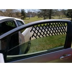 Universal Safe Doggy Mesh Car Window Guard - Expandable Pet Screen for ...