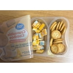Great Value Mild Cheddar & Colby Jack Cheeses with Crackers Craveable ...