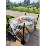 HART 80-Volt 30-inch Lithium-Ion Riding Lawn Mower Kit with Super ...