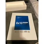 Mainstays 8x10 Matted to 5x7 Front Loading Picture Frames, Black, Set ...