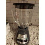 Oster Party Blender - XL 8-Cup Capacity, Glass Jar, Single Serve ...