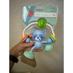 Infantino Stick & Spin Raccoon Pal Suction Attachment Toy, 4+ Months ...