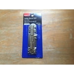 Bulldog Hardware 3 in. Safety Barrel Bolt, Brass Plated - Walmart.com